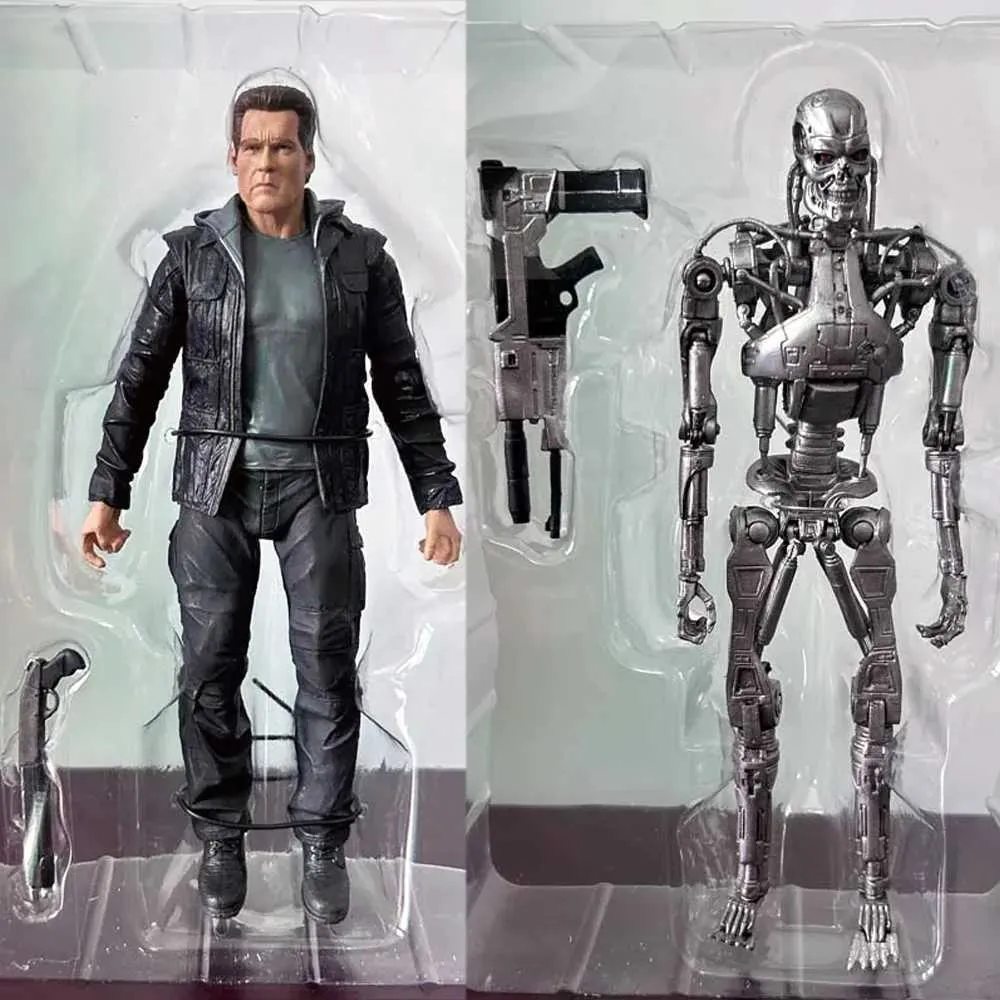 Terminator Genisys T-800 Endoskeleton Action Figure - Collectible Model ...