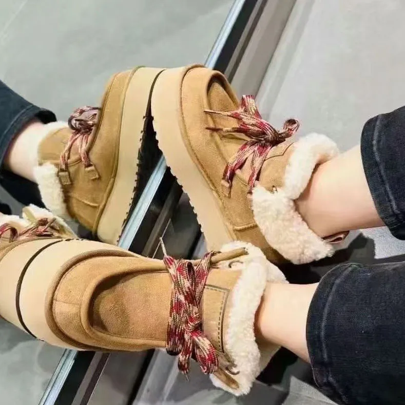 Designer Platform Tazz Women Winter Australie Snow Boots Lowmel ...