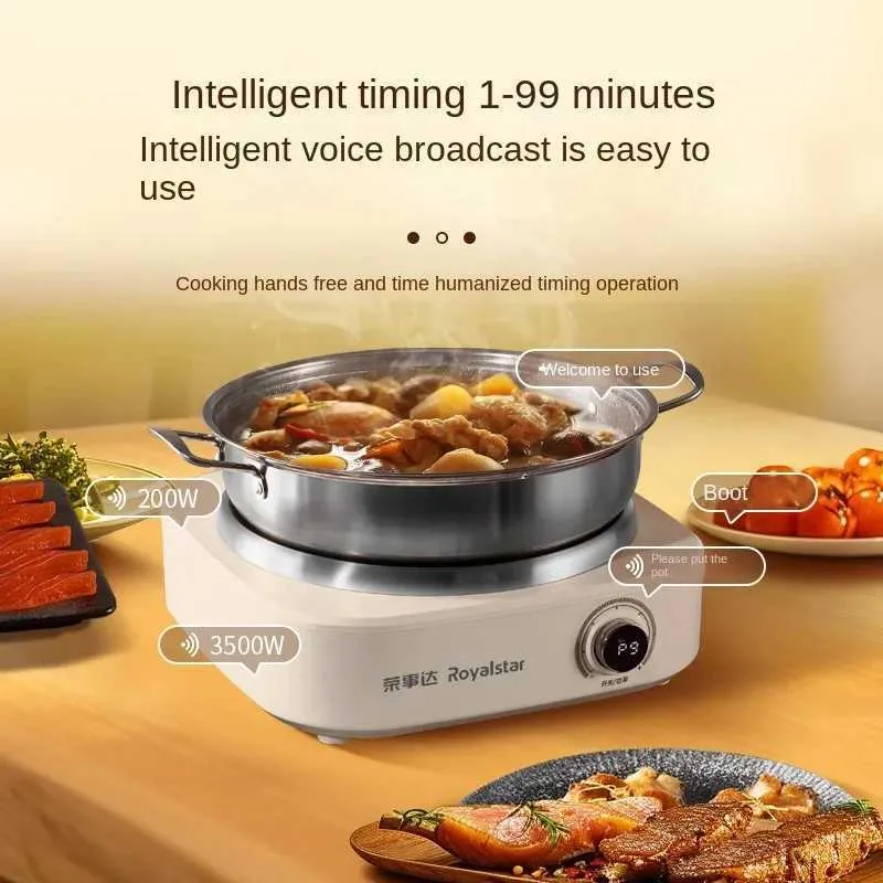 DHgate.com:High-Power 3500W Induction Cooktop with Concave Wok ...