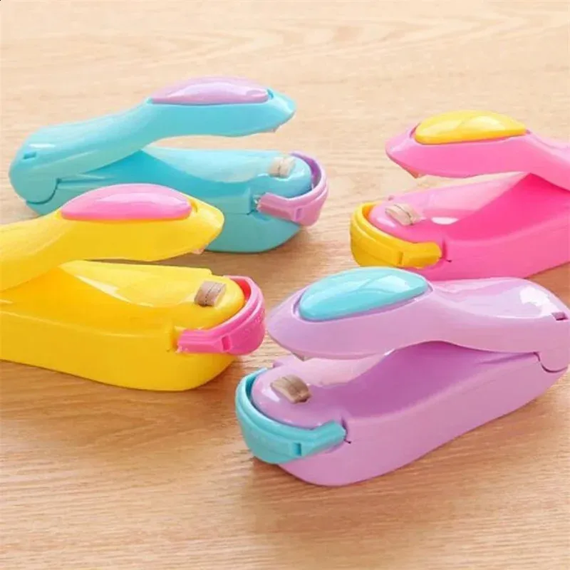 Handheld Heat Sealer & Food Bag Clips Set - Keep Snacks Fresh ...