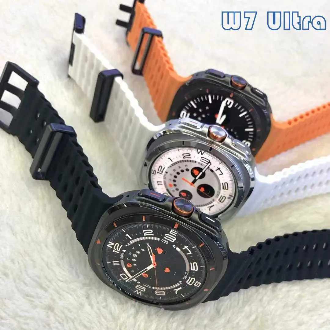 W7 Smartwatch Men Women 1.75 AMOLED Display AI Dial, 3D Menu, Compass ...