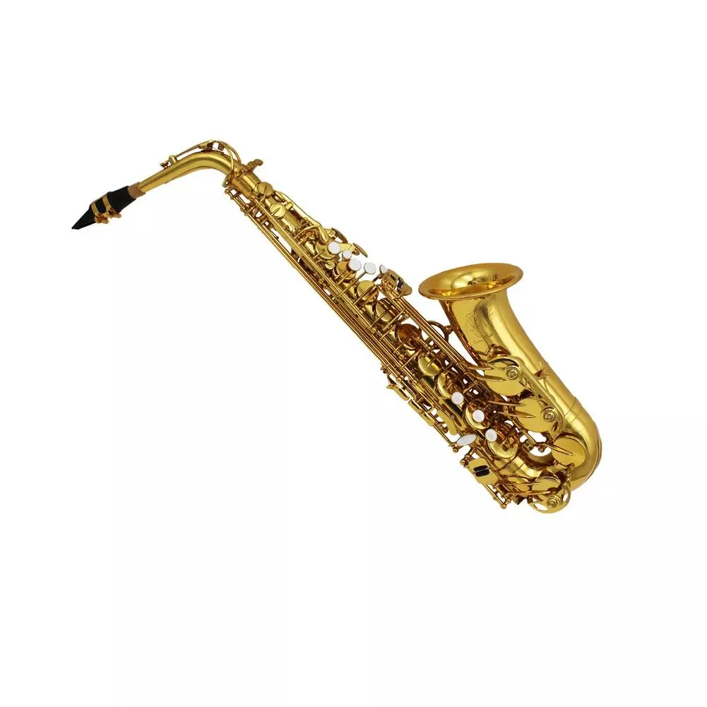 Professional Alto Saxophone with Double Arm Low Bb, B & C Keys ...