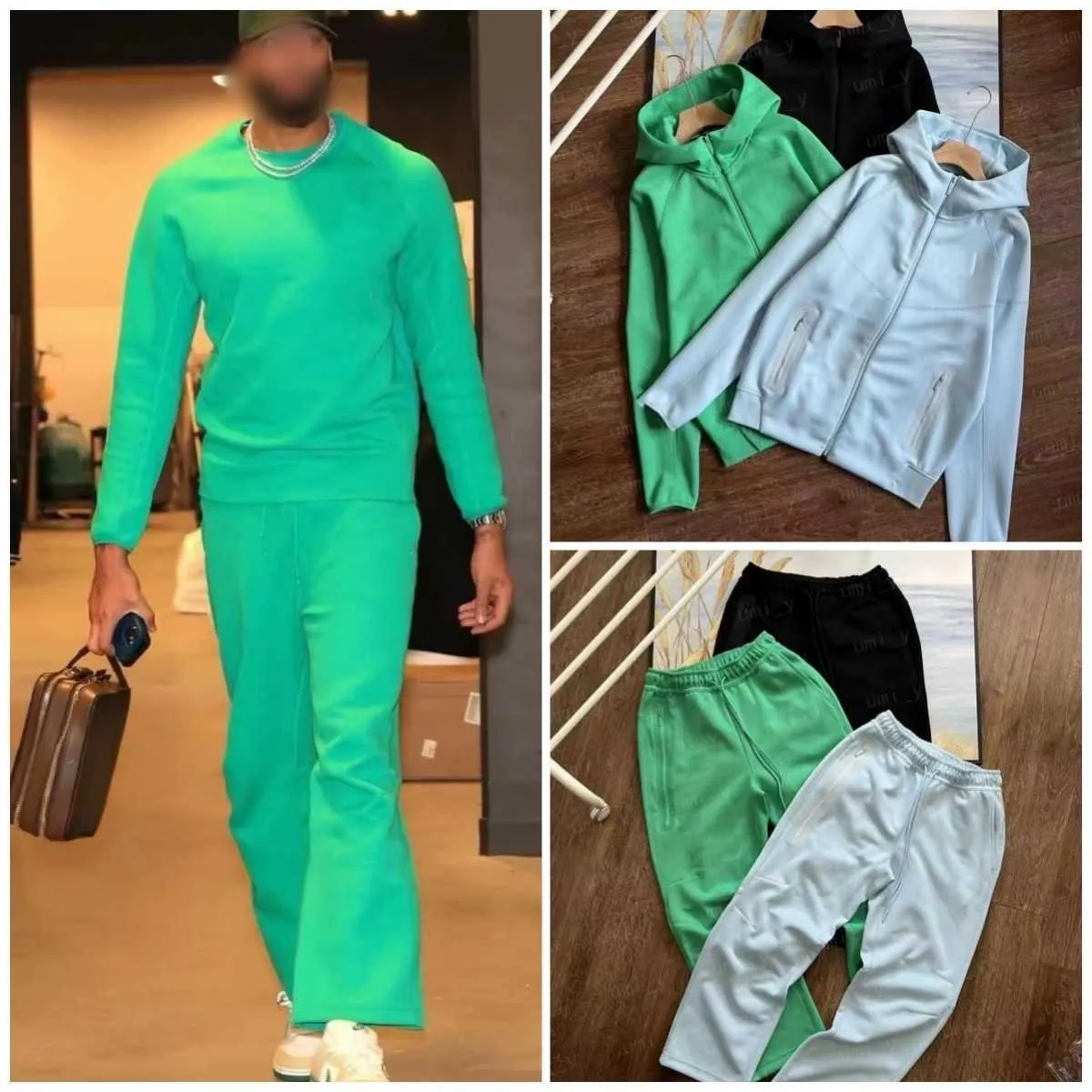 NOCTA Tech Fleece Tracksuit Set For Men And Women Designer Jogger Suit ...