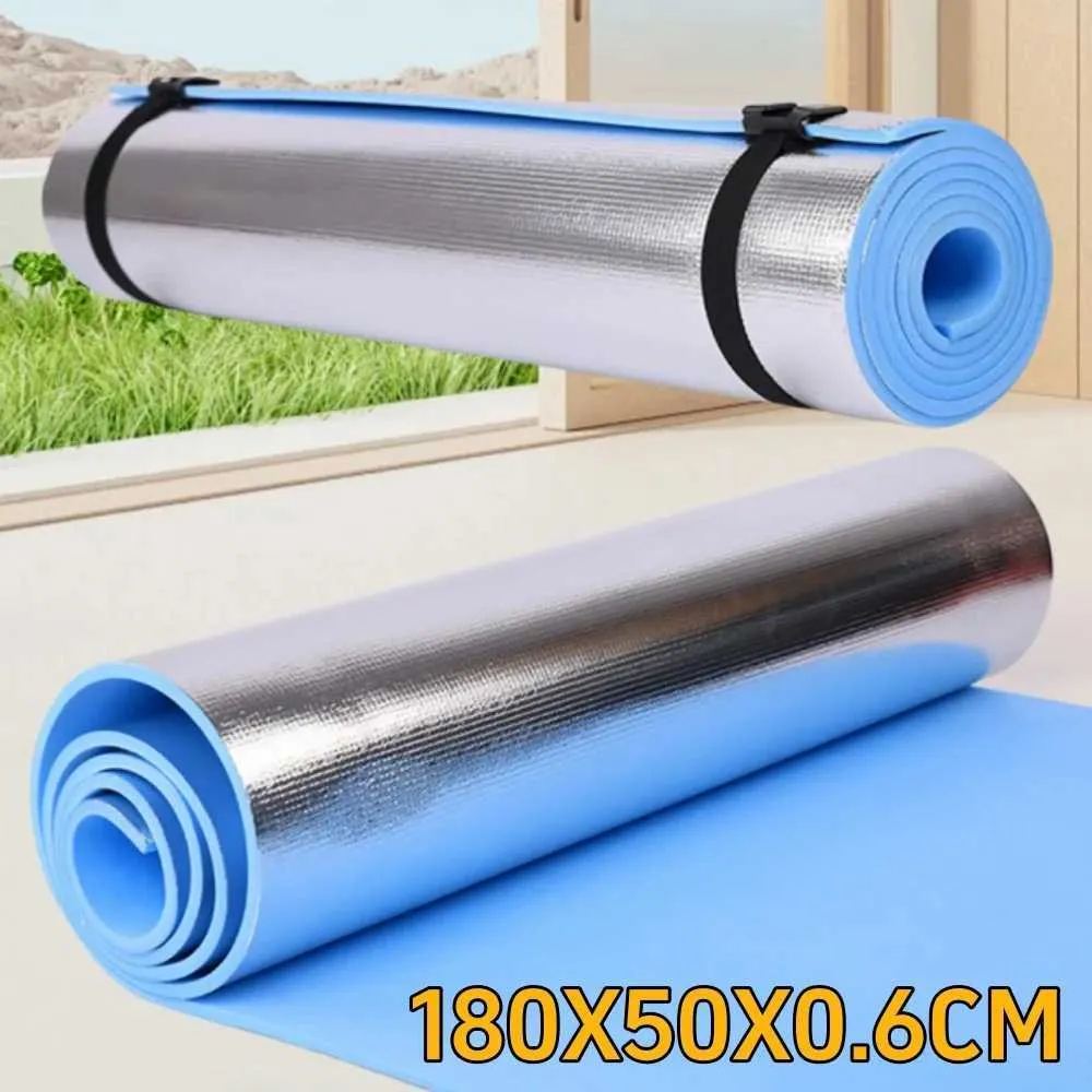 Waterproof Yoga Mat Aluminum Membrane Exercise Mat Portable Thickened ...