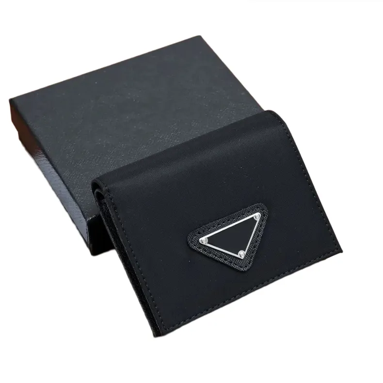 Nylon & Leather Wallet for Women & Men - Slim Card Holder with Coin ...