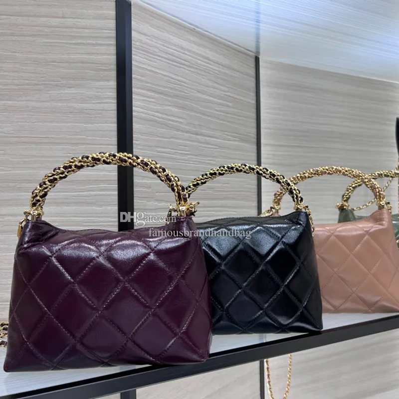 Designer Shoulder Handbags Chic 19CM Chain Bag, Mirror Like Finish ...