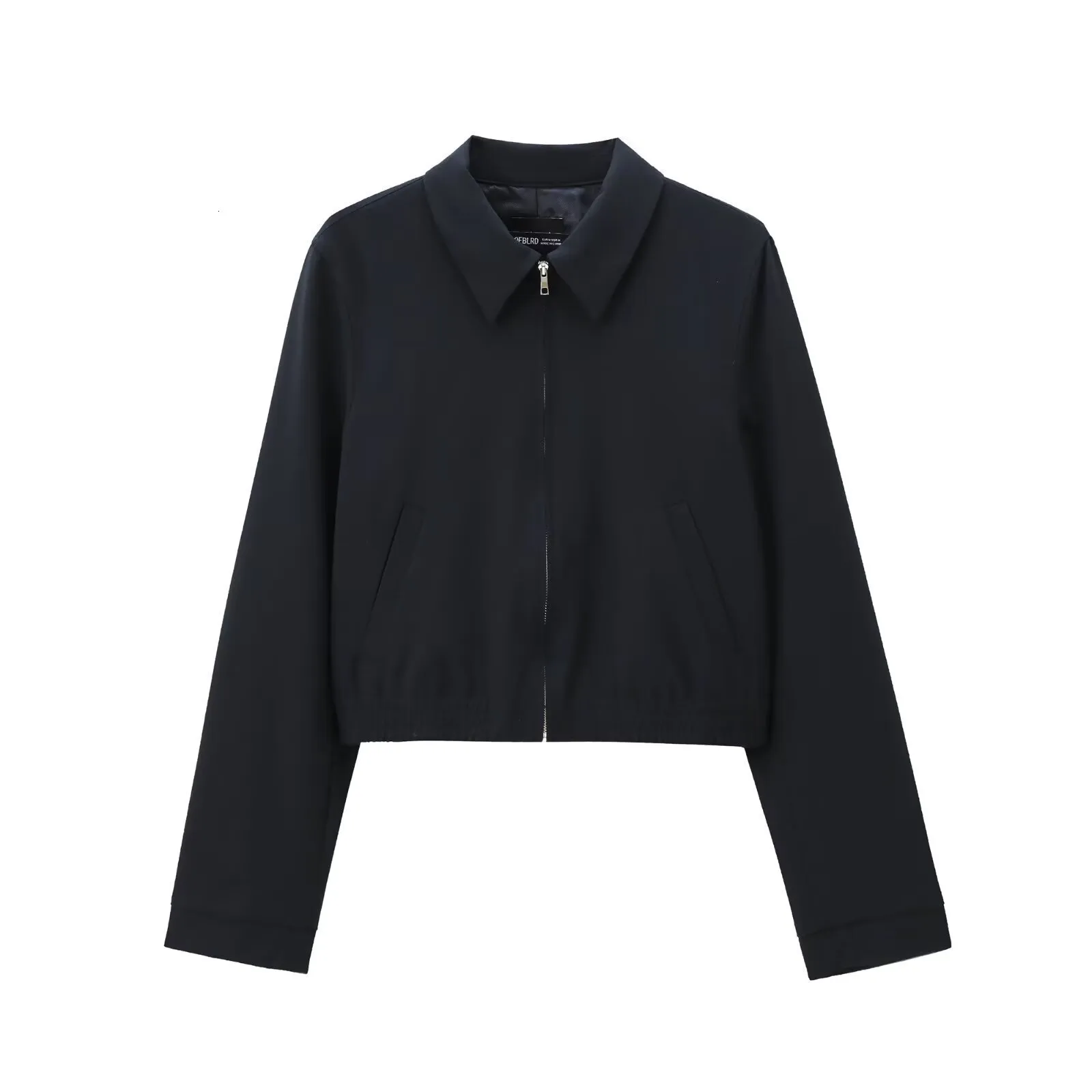 23202 New Product 4 Autumn Womens Flip Collar Street Fashion Jacket ...