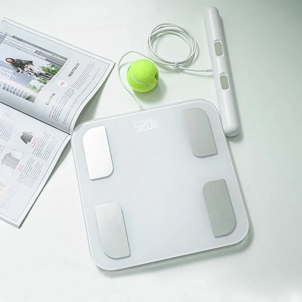 Smart Body Composition Scale with 8 Electrodes - Bioimpedance BMI, Fat ...