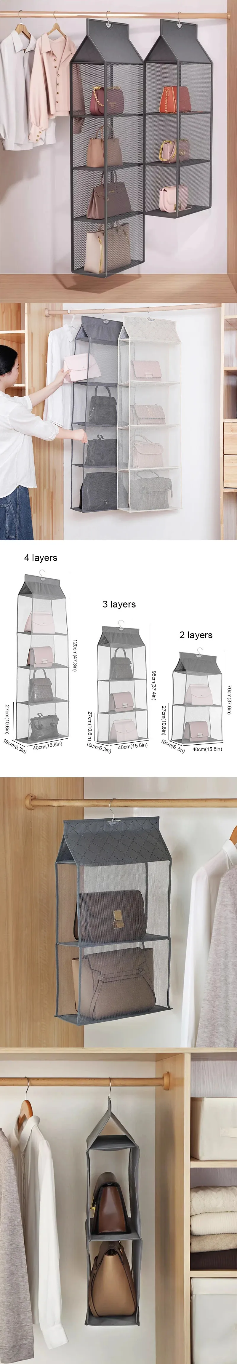 Hanging Handbag Transparent Storage Bag - Wardrobes from Dhgate Bag ...