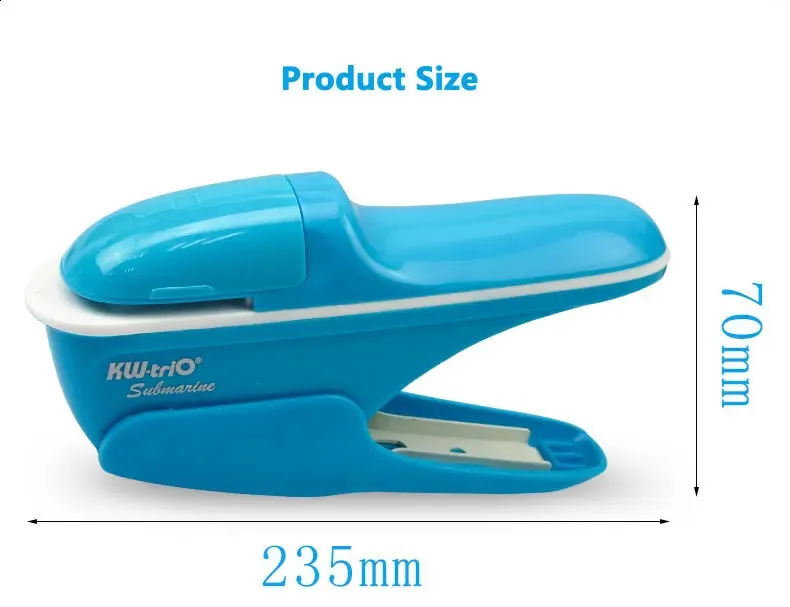 Stapleless Mini Safe Stapler for Office, School, Business - 7 Sheet ...