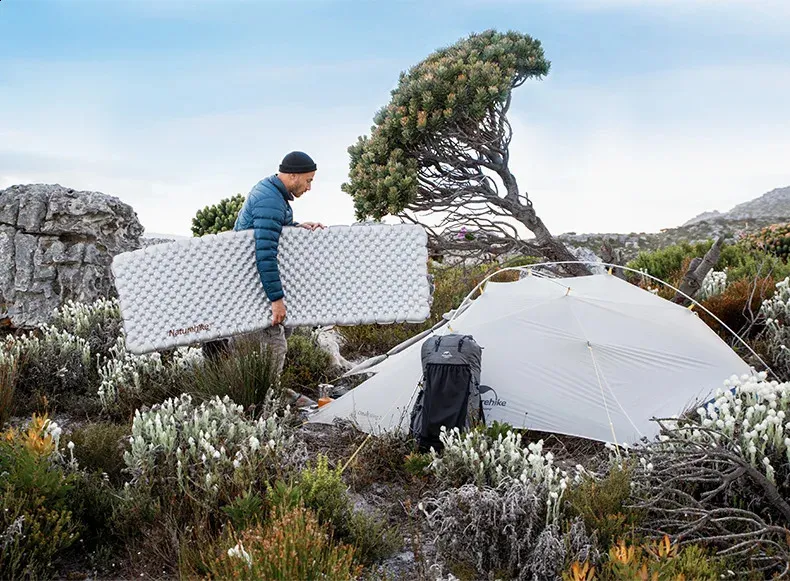 Camping Air Mattress, 58 High R-Value, Ultralight Warm Bed, Outdoor 4 ...