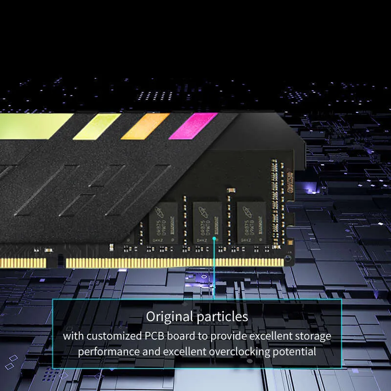 RGB DDR4 Desktop RAM 3200MHz - 8GB/16GB XMP DIMM for Intel & AMD ...