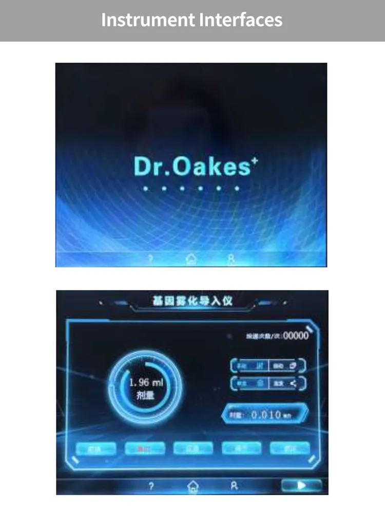 New Model 11D Gene Gun Mesotherapy Machine for Face Lifting and Skin ...