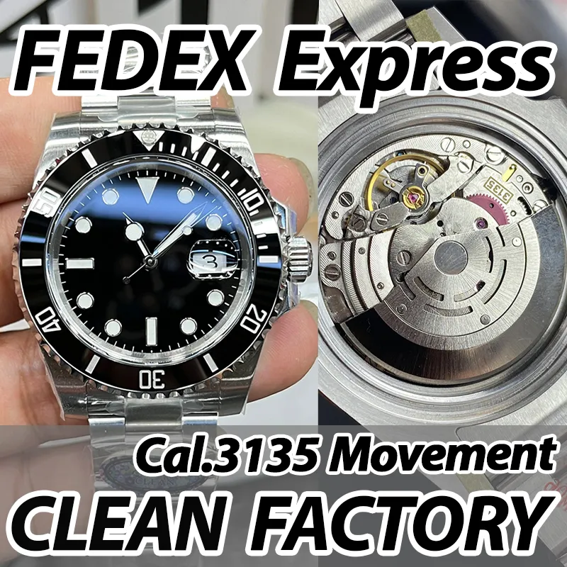 Watch Mens Designer Watches High Quality Top Clean Factory Watch Men ...