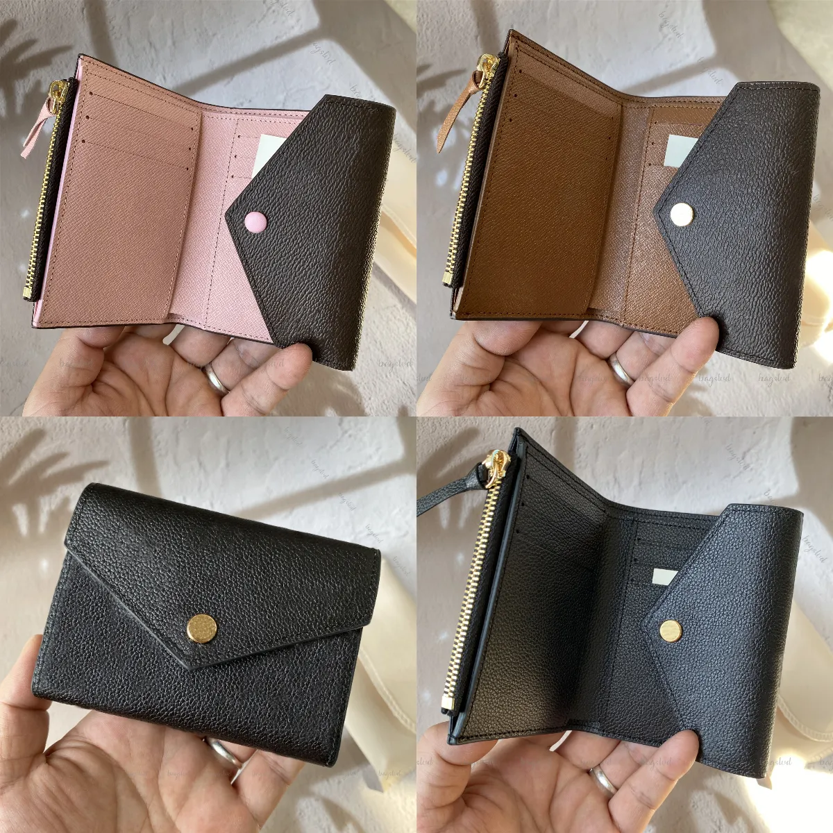 Luxury Designer Women's Wallet With Card Holder, Rosalie Coin Purse ...
