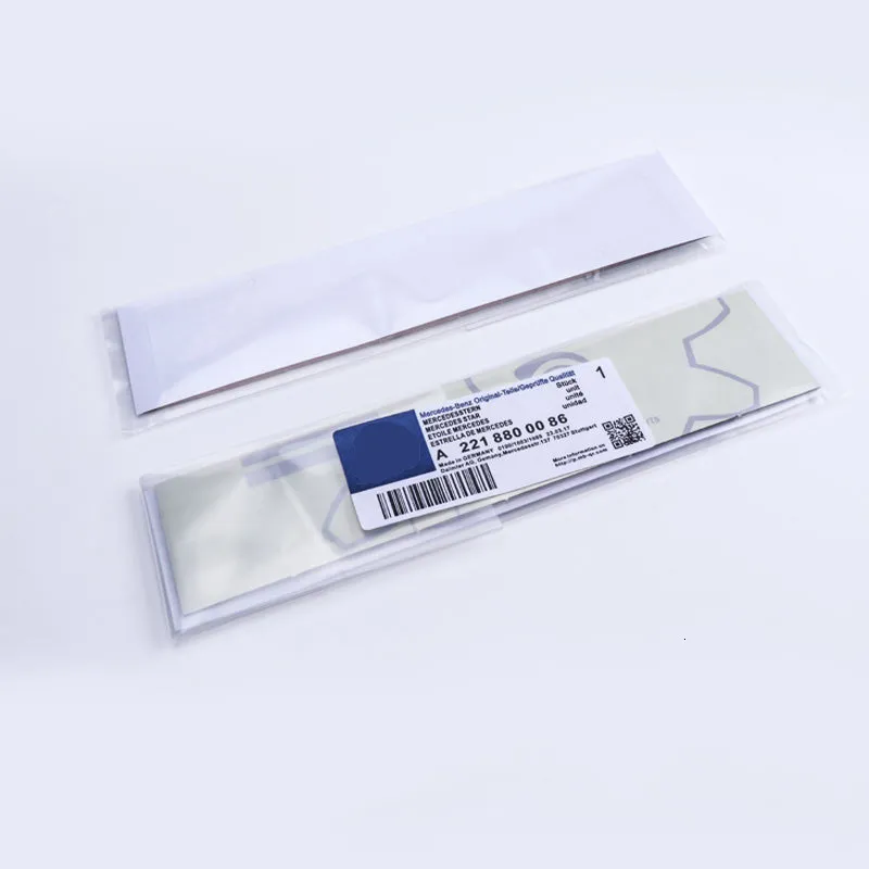 3D Rear Emblema Badge Vinyl Number Stickers For Mercedes Benz A C E ...