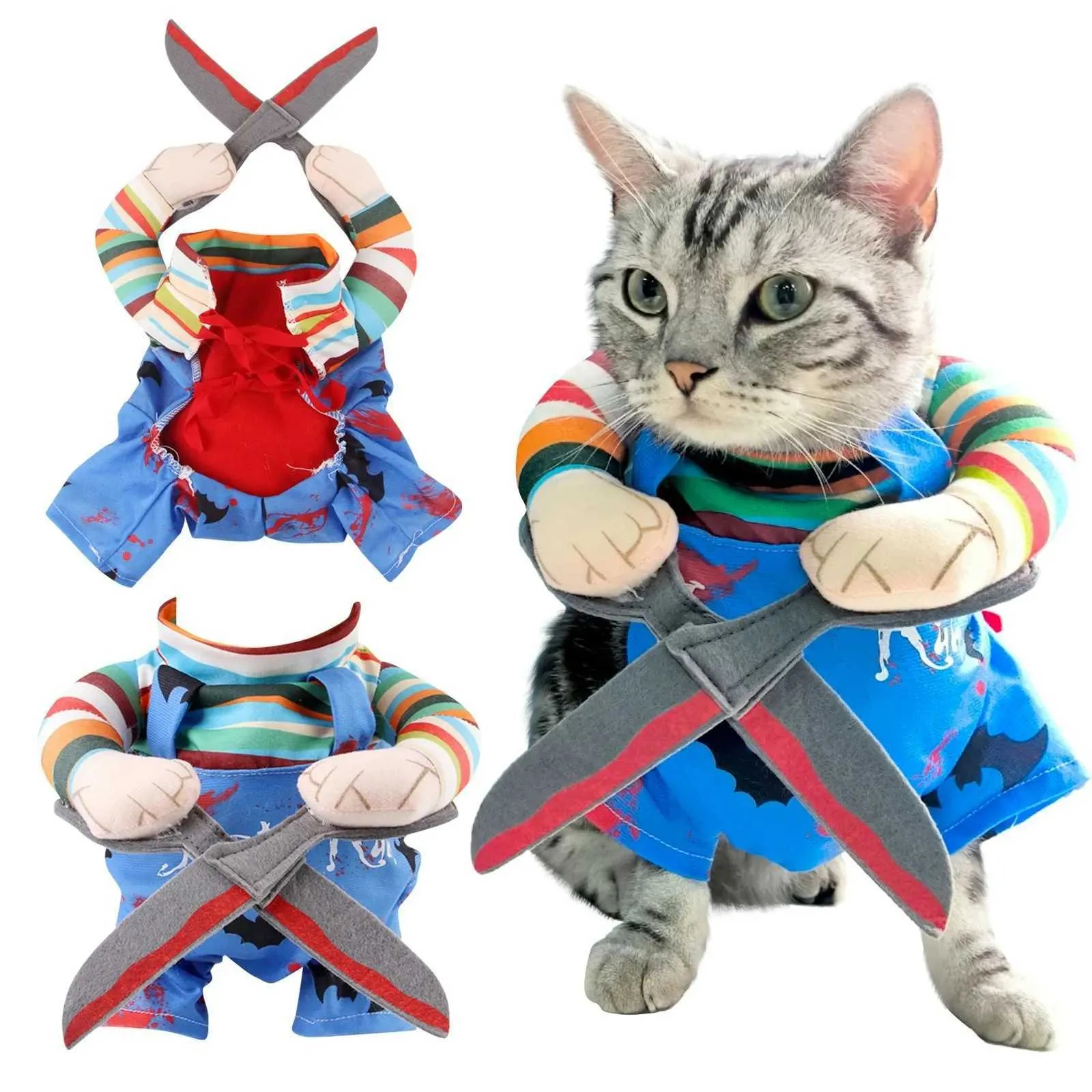 Funny Costumes For Cats And Dogs: Halloween Role Play Costume With ...