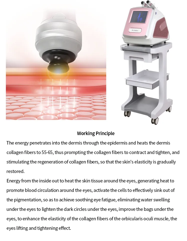 9D Monopolar Radio Frequency Facial Machine for Face and Eye Tightening ...
