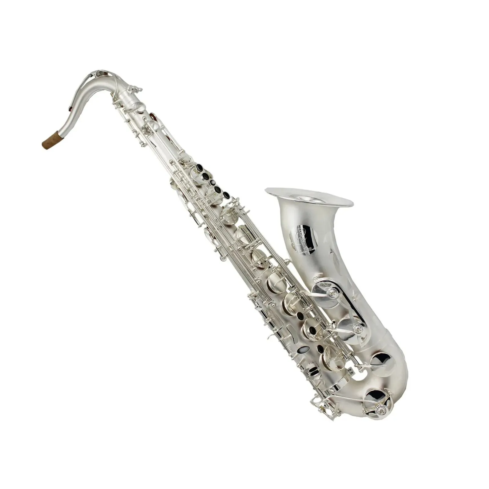 Premium Satin Silver Plated Tenor Saxophone: Professional Quality, Shop ...