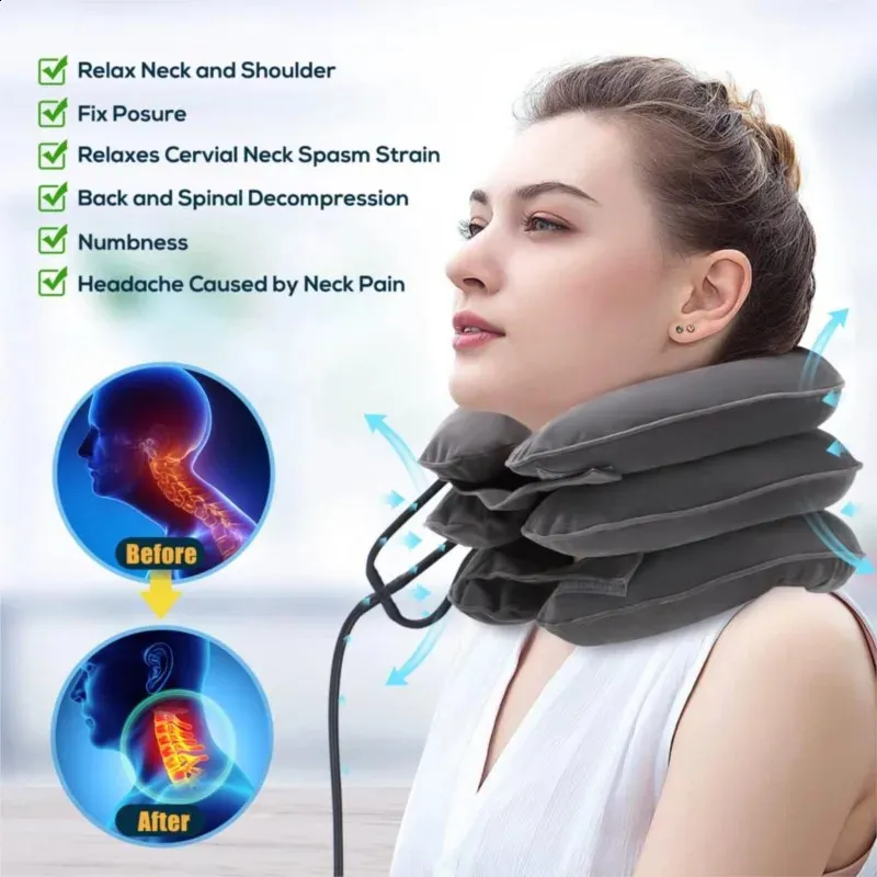 Cervical Traction Device Buy Cervical Neck Traction Device &Inflatable ...