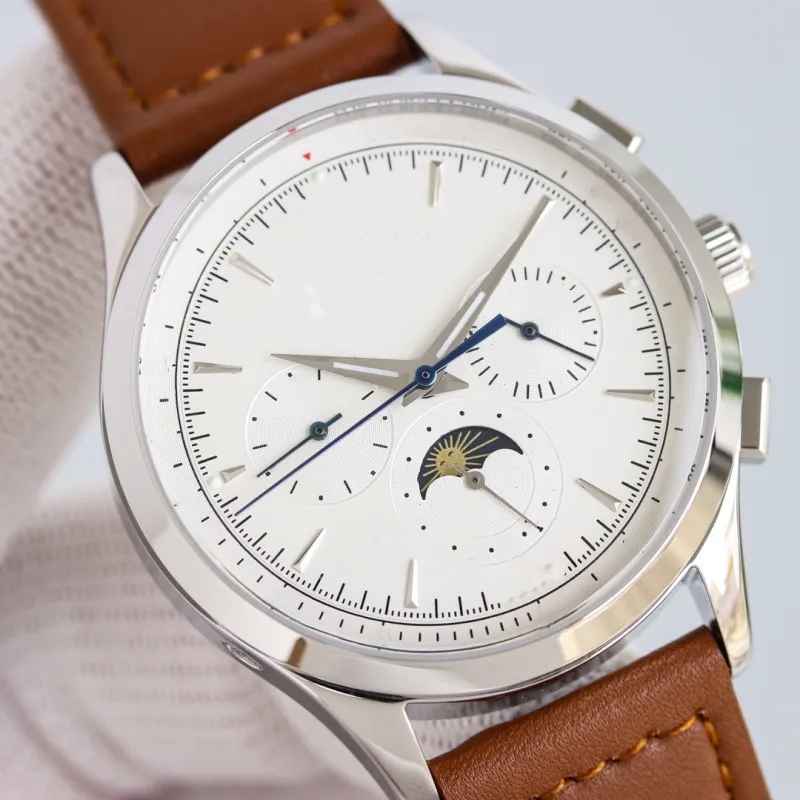 Analog Quartz Watches for Men, Dual Dial Design, Rubber Strap, Luminous ...