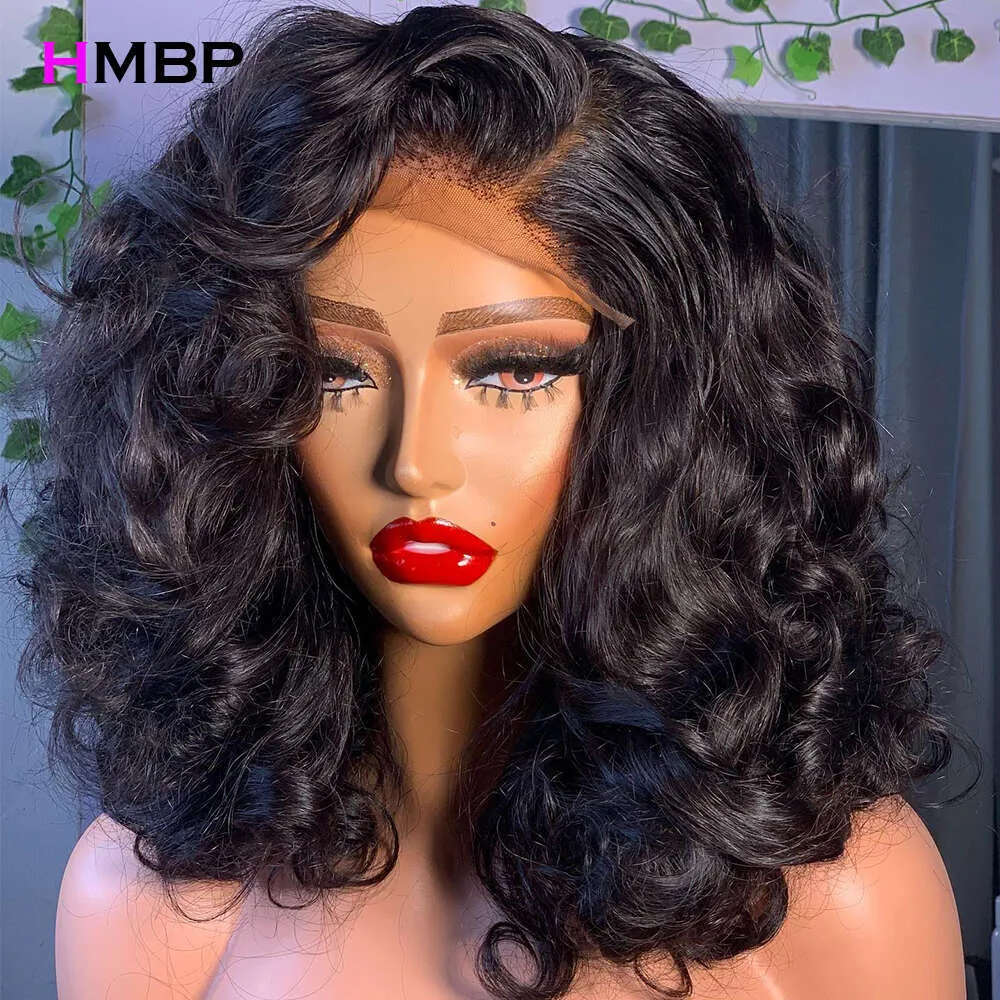 30 32 Inch Double Drawn Glueless Pre Plucked 13X6 Hd Frontal Wig ...