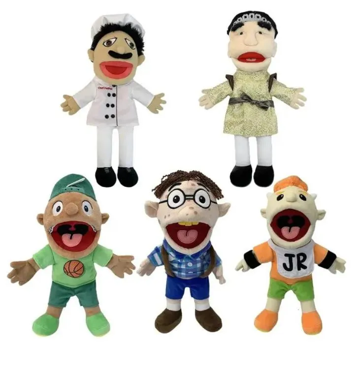 60cm Soft Plush Jeffy Puppet Buddy Lee Doll Realistic Sml Family Zombie ...