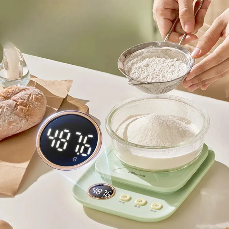 Household Electronic Scale: High-Precision Digital Kitchen Food Scale ...