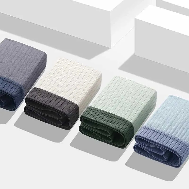 Premium 100% Cotton Boxer Briefs: Breathable, Antibacterial Comfort ...