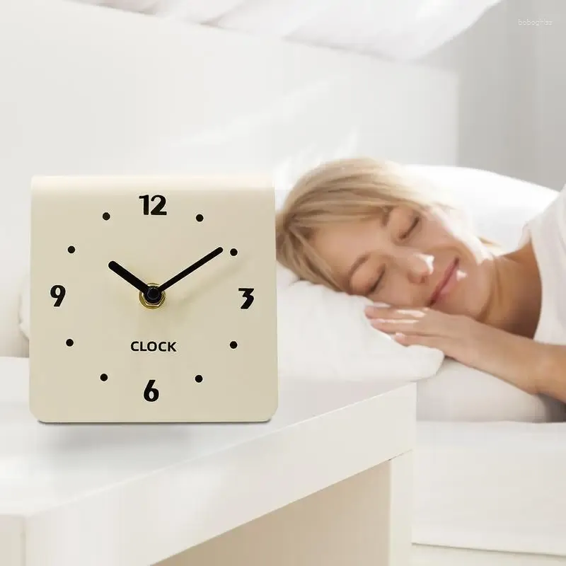 Silent Non Ticking Bedside Table Clock Digital For Living Room And ...