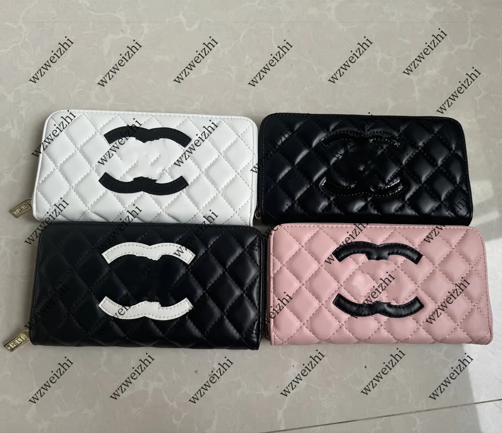 Designer Wallets For Women Luxury Clutch Bag With Double Zipper, Long ...