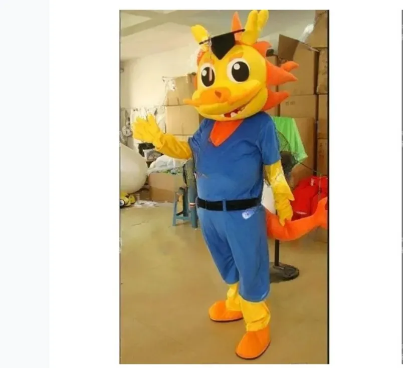 Blue Dragon Chicken Mascot Suit For Adults Full Body Halloween And ...