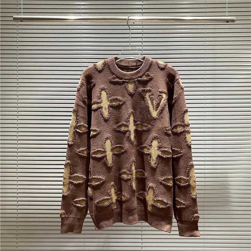 Designer Men's Sweater & Scarf Set: Vintage Classic Luxury Crew Neck ...