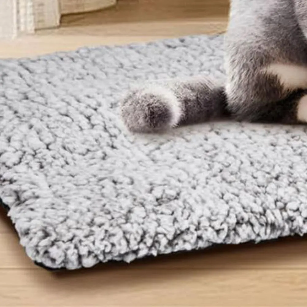 Self Warming Dog Bed & Pet Heating Pad - Cozy Thermal Mat for Cats ...