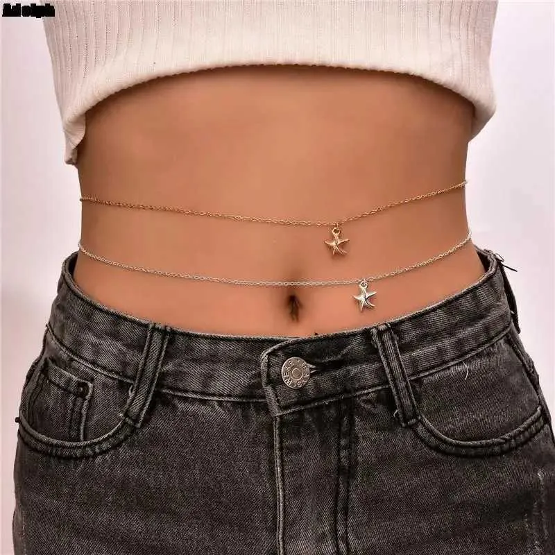 Belly Waist Chain Jewelry: Delicate Starfish Body... From Oriental ...
