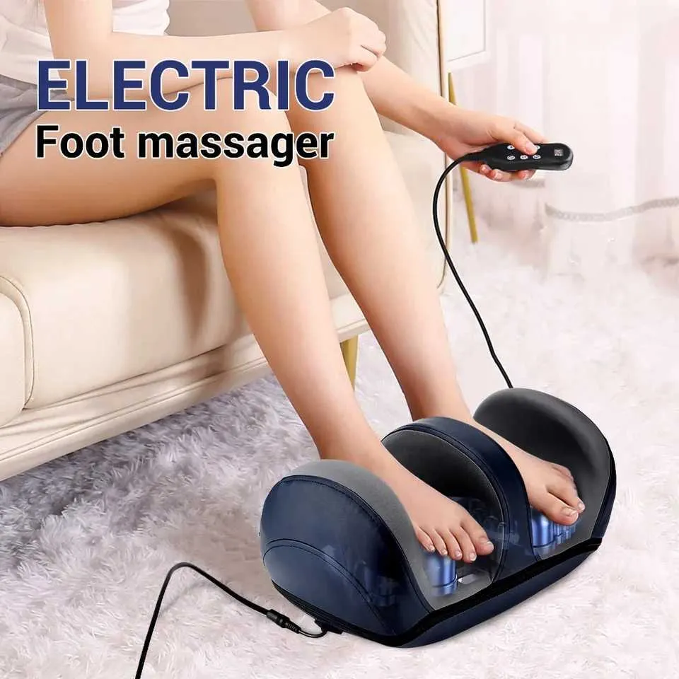 Electric Foot & Calf Massager - Intelligent Kneading, Hot Compress ...