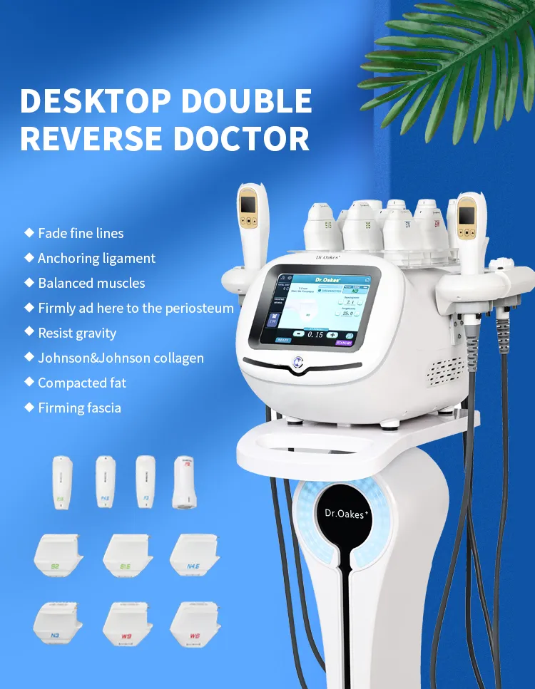 New Model HIFU RF Wrinkle Removal Machine Anti Aging Skin Rejuvenation ...