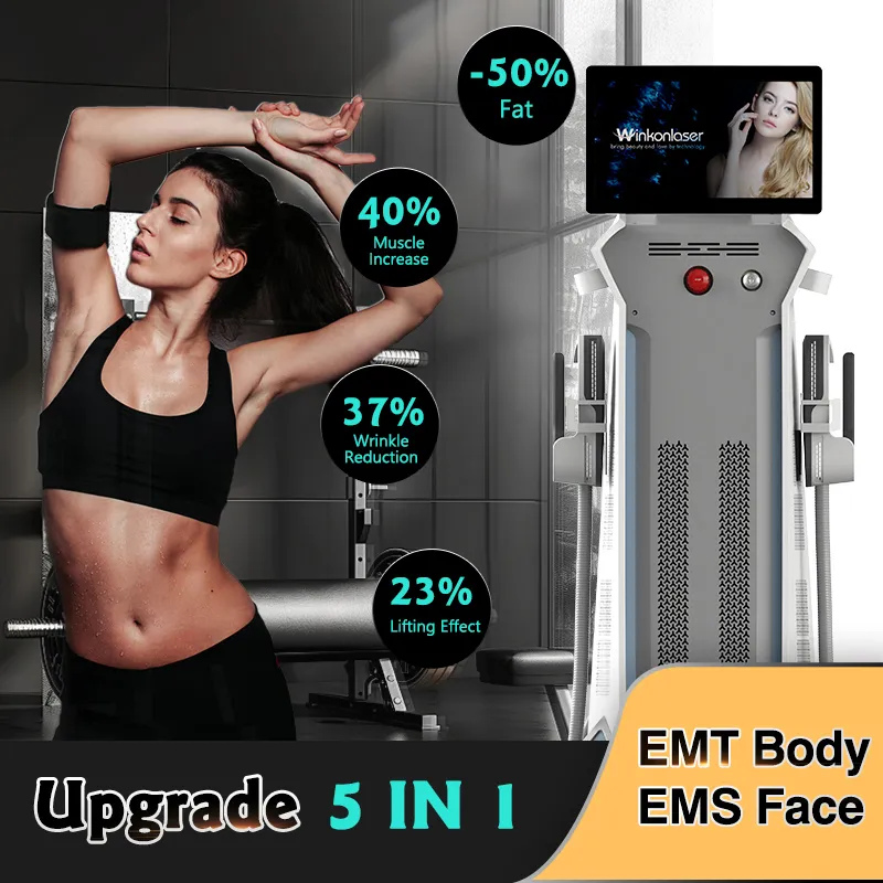 FDA & CE Certified 8-Handle EMSlim Body Sculpting Machine - Weight Loss ...