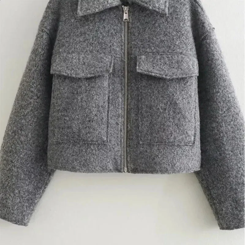 Chic Tweed Crop Jacket: Autumn & Winter Style, Ladies Short Coat - Shop ...