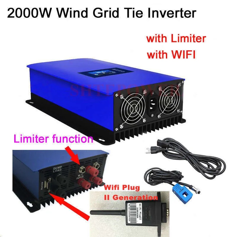 2000W Integrated Hine Wind Power Inverter With Direct Grid Connectivity ...