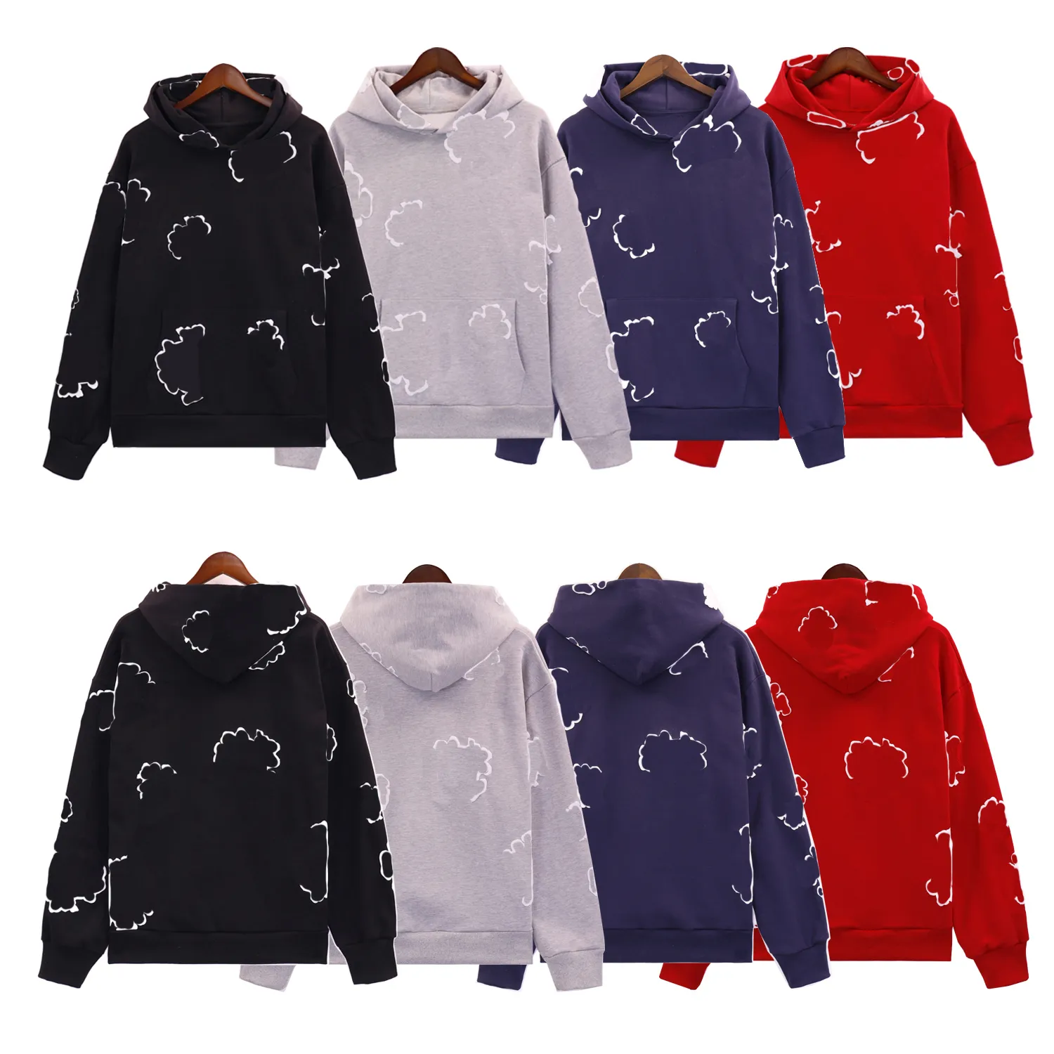 Unisex Designer Large Hoodie Comfortable Pullover Sweatshirts In ...