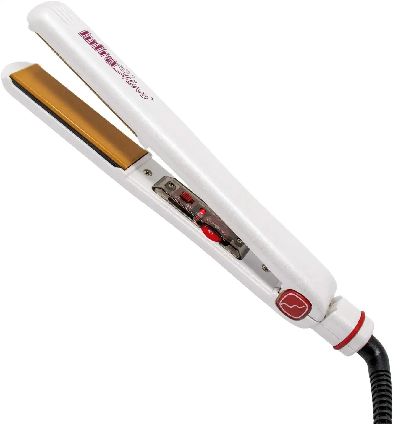 Professional White Ceramic Hair Straightener - 240911 - Straighten ...