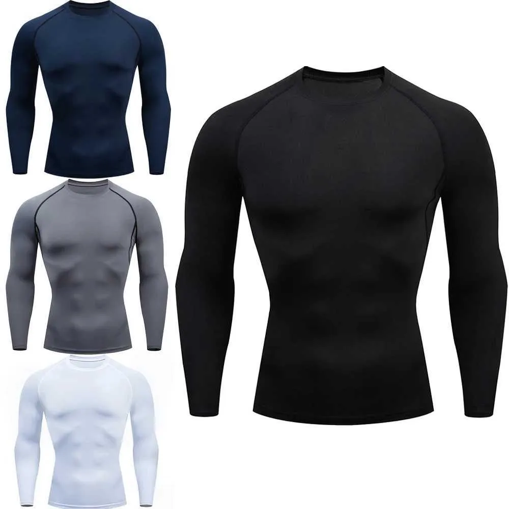 Compression Shirt Gym Ready: Men's Long Sleeve Running Compression ...