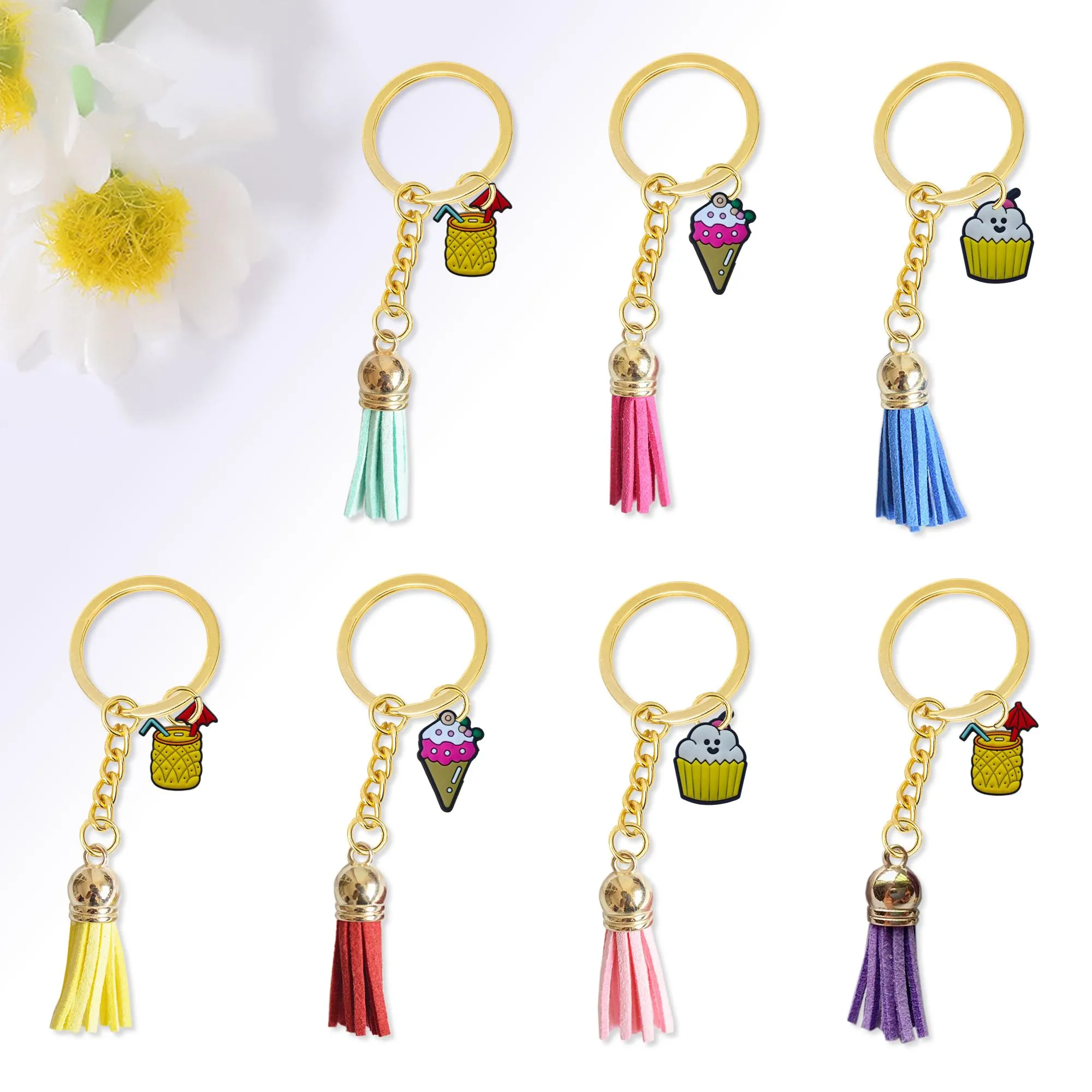 Cartoon Ice Cream Cute Lanyards For Keys For Kids Bulk Party Favors ...