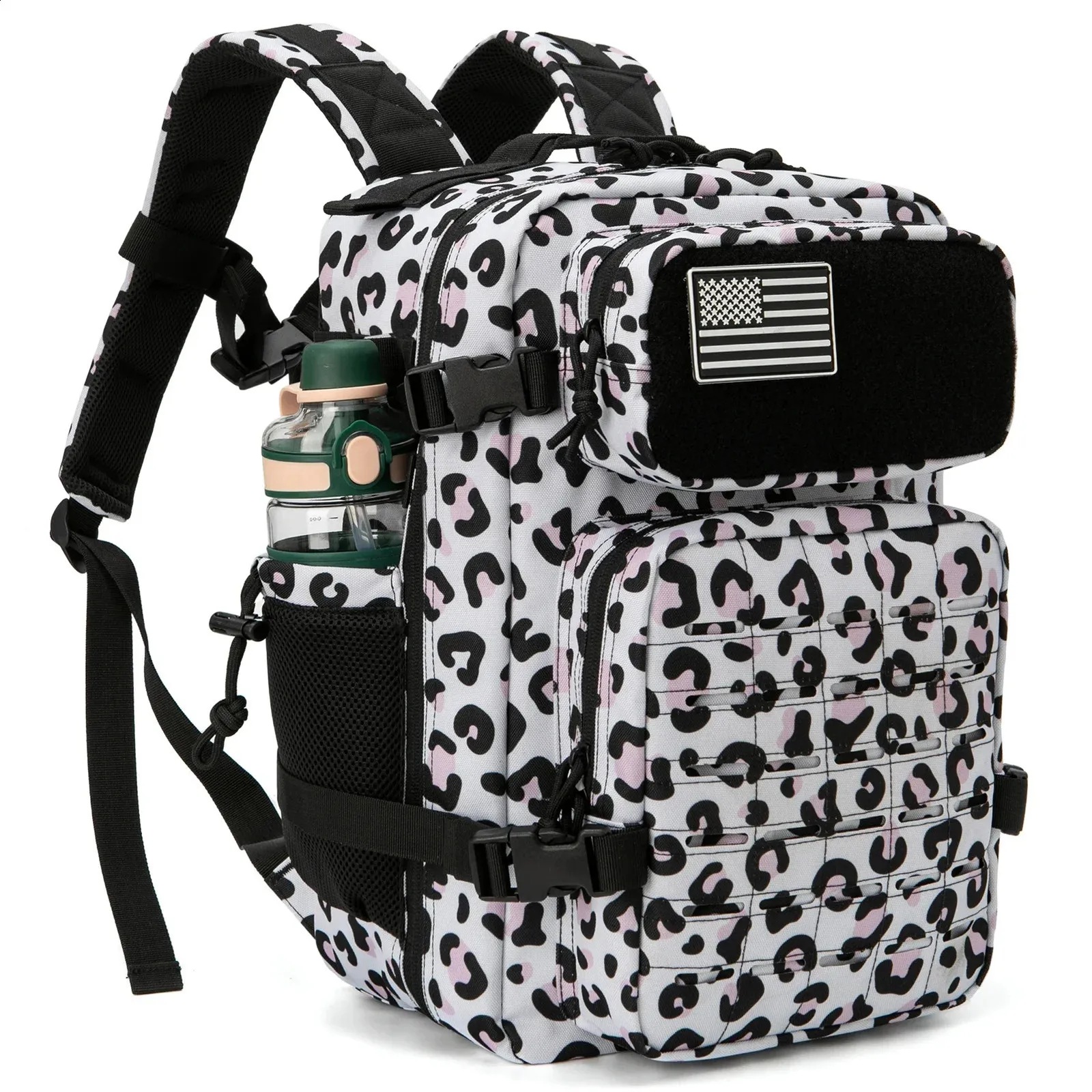 Tactical Laser Cut Molle Backpack - 25/45L, Heavy Duty, Water Resistant ...