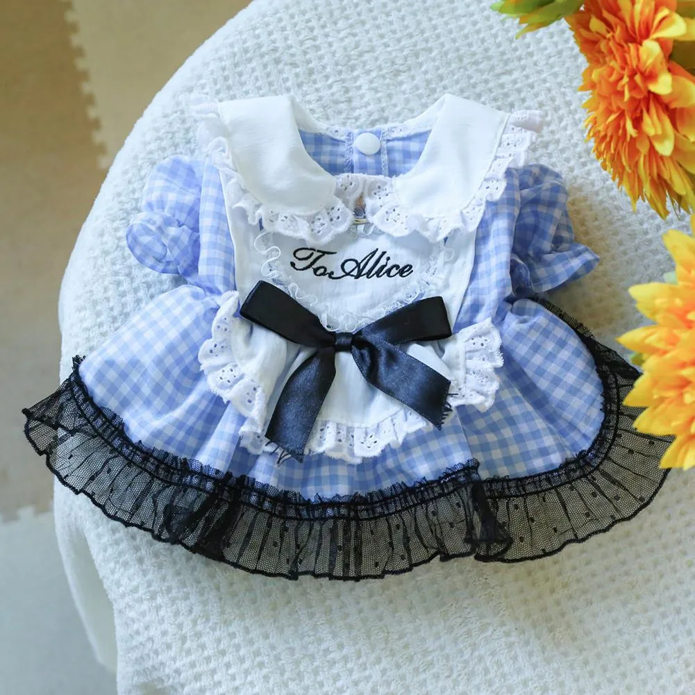 DHgate.com:2024Pet Mesh Dress, Stylish Dog Dress with Bow, Elegant ...