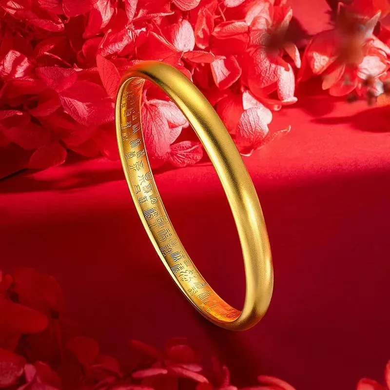 DHgate.com:24K Yellow Gold Ancient Baifu Bracelet for Women ...