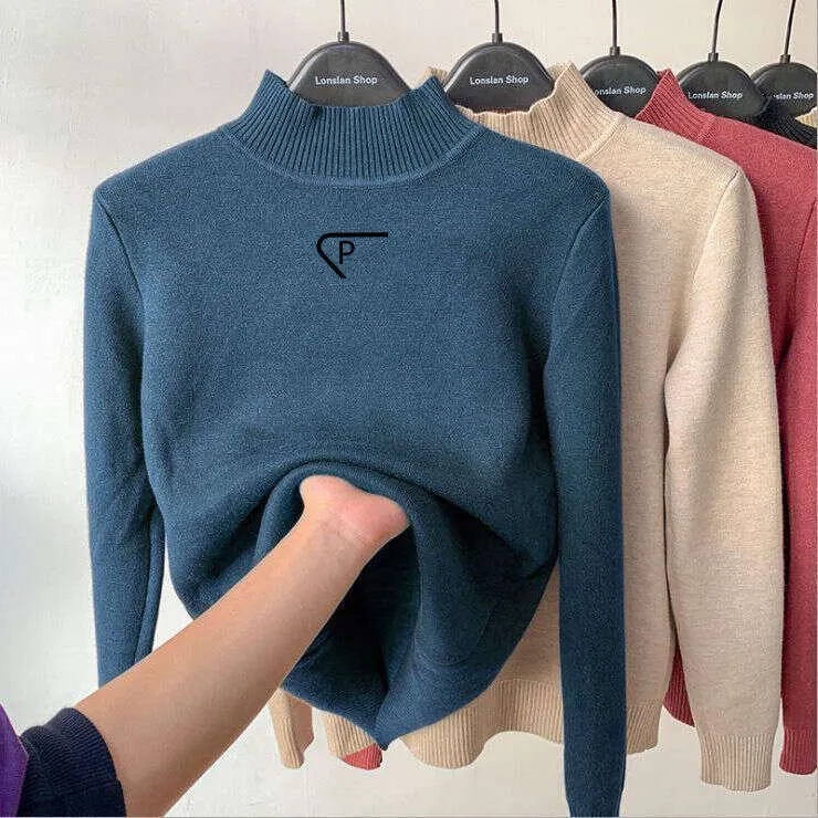 Sweater Women Autumn Round Neck Striped Fashion Long Sleeve Women High ...