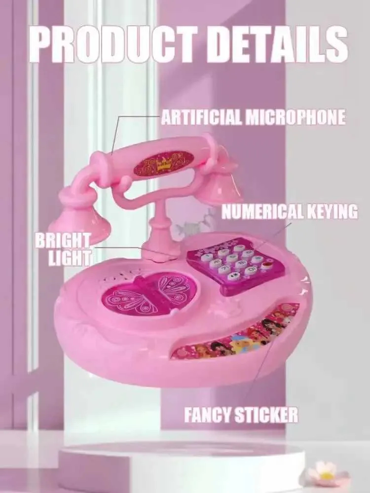 Interactive Toy Telephone with Musical Sounds - Baby's Early Education ...