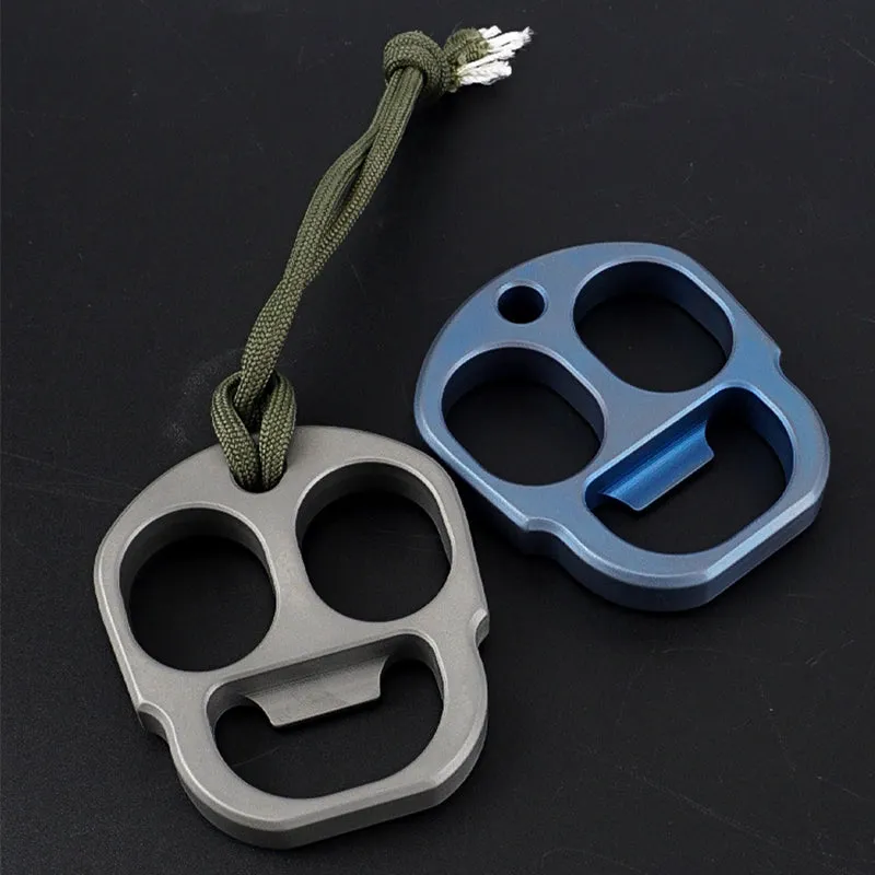 Portable Titanium Alloy EDC Tool Lightweight Knuckle Duster With Bottle ...